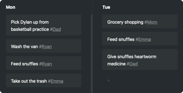 Collaboration rules - Workflowy guide